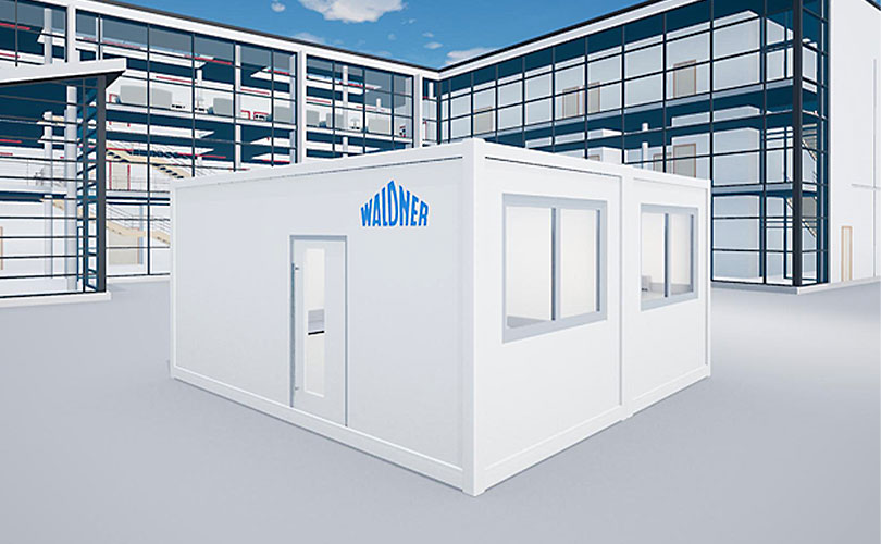 Mobile laboratories as container solutions, flexibly adaptable.