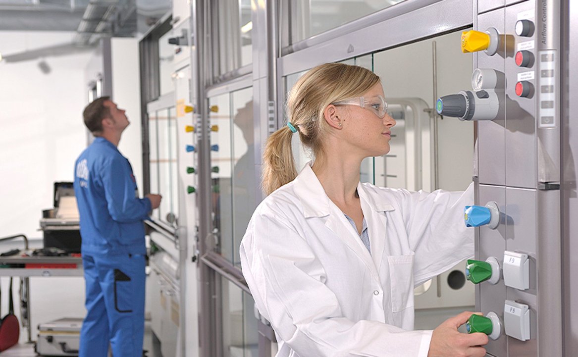 lab solutions, STEM rooms, filling systems and process systems from Waldner