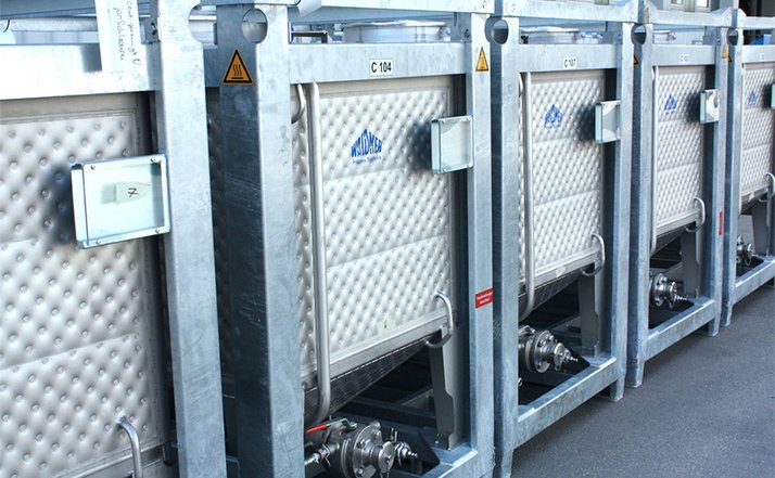 Rundcontainer & Edelstahl-IBC