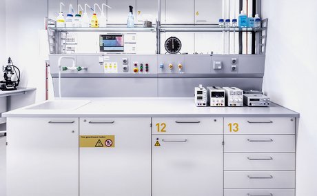 Chemical cabinet: safe storage of chemical substances